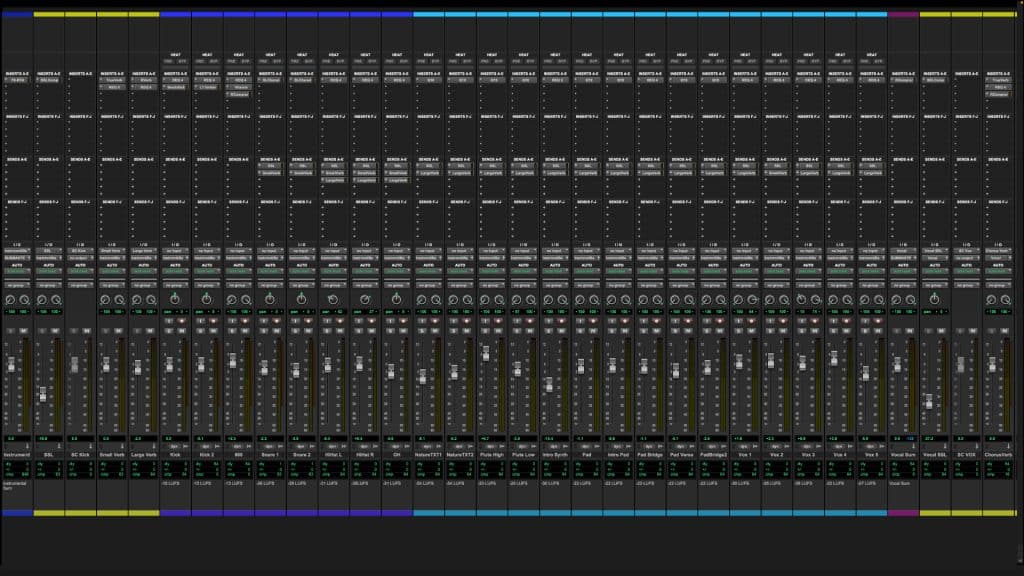 Pro Tools Mixing Templates Pro | Waves Plugins | DXT3R