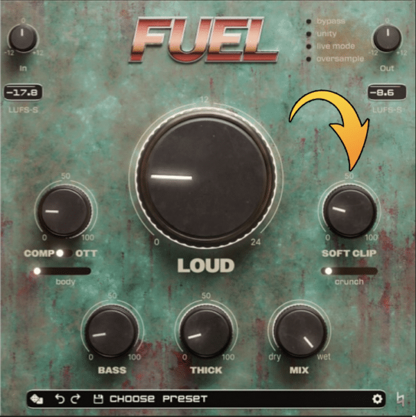 Musik Hack's Fuel Plugin