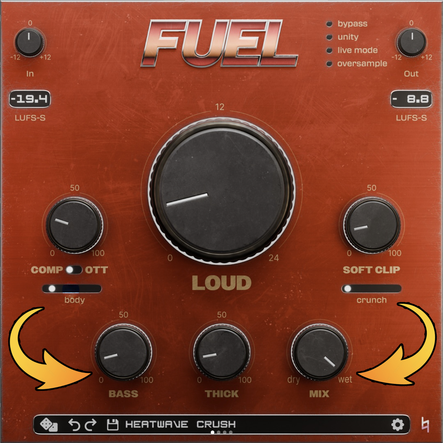 Musik Hack's Fuel Plugin